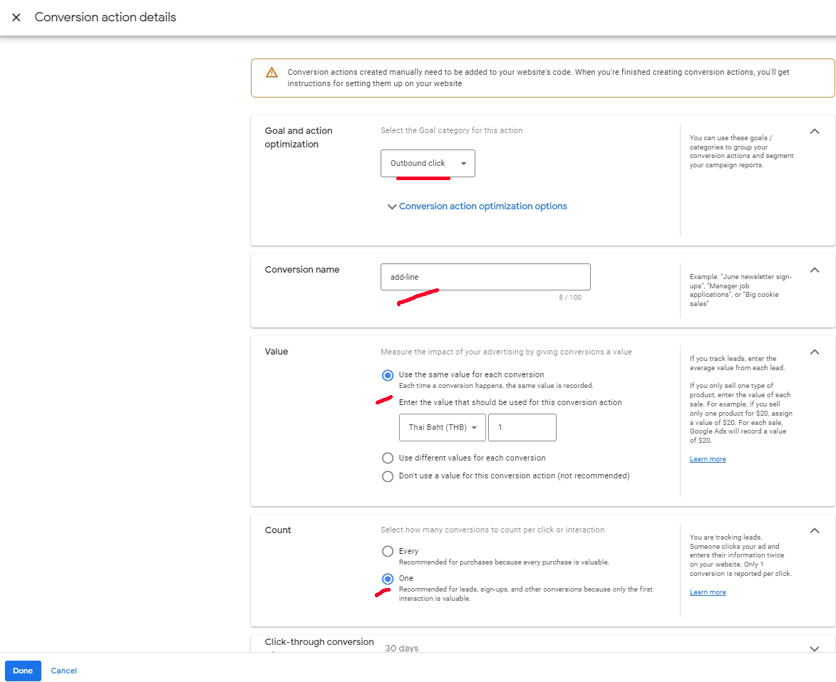 การทำ Conversion Google Ads สำหรับ Add Friend Line@ - CIVIL-DIARY.com